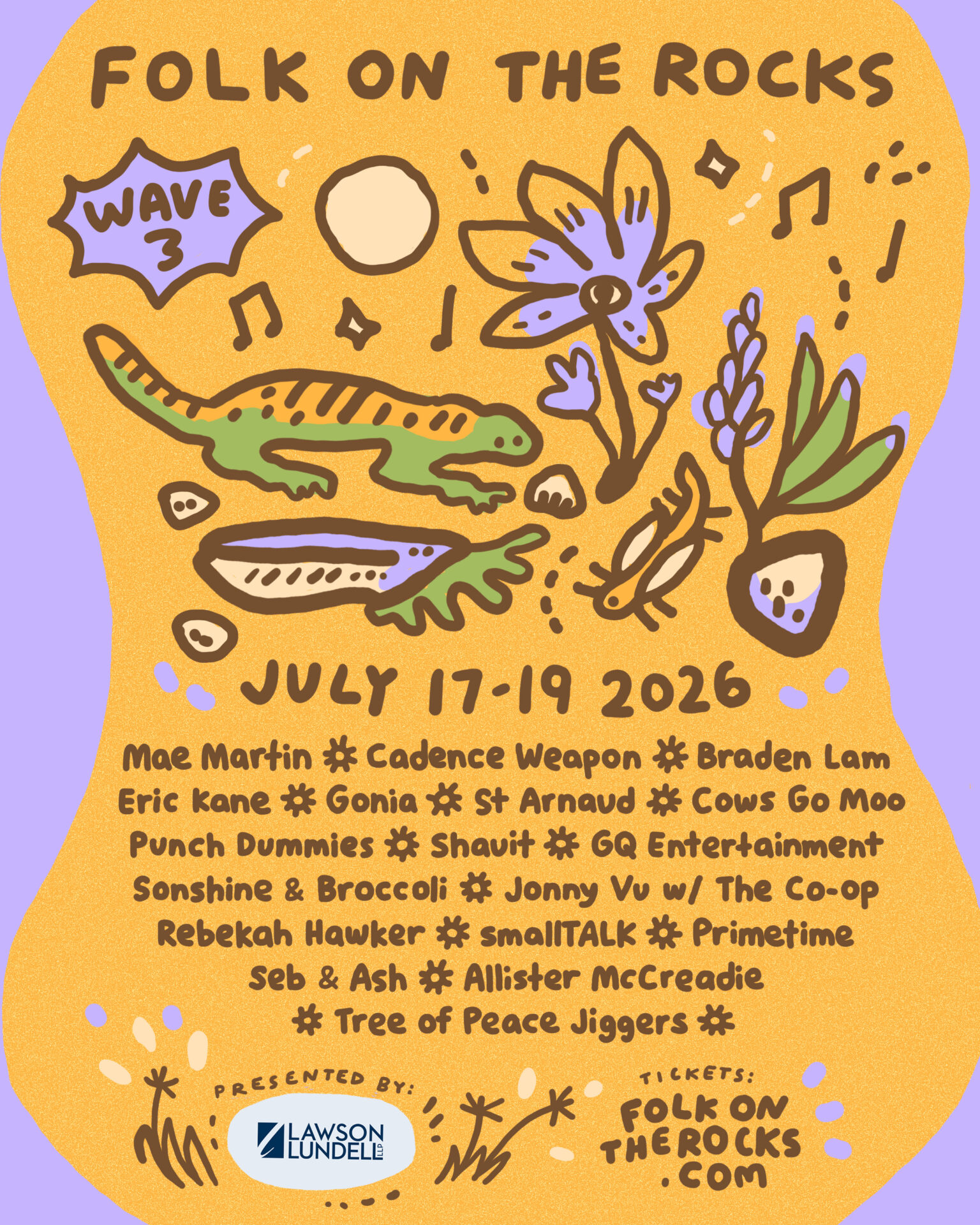 Folk on the Rocks Unveils 2026 Festival Lineup | RANGE